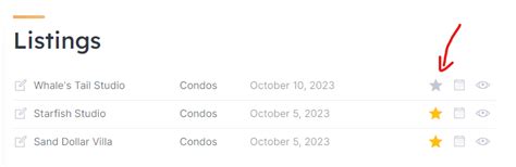 How Do You Select Where The Star Option Directs Paid Listings