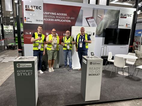 Elatec Intersecdubai Rfid Accesscontrol Innovation Elatec Inc Allegion