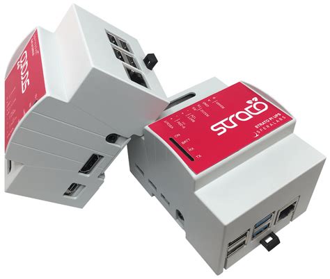 Strato Pi Industrial Raspberry Pi UPS RTC CAN RS485 RS232 CE FCC