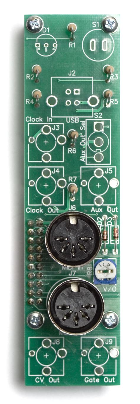MST Midi To CV Converter Assembly Instructions Synthrotek