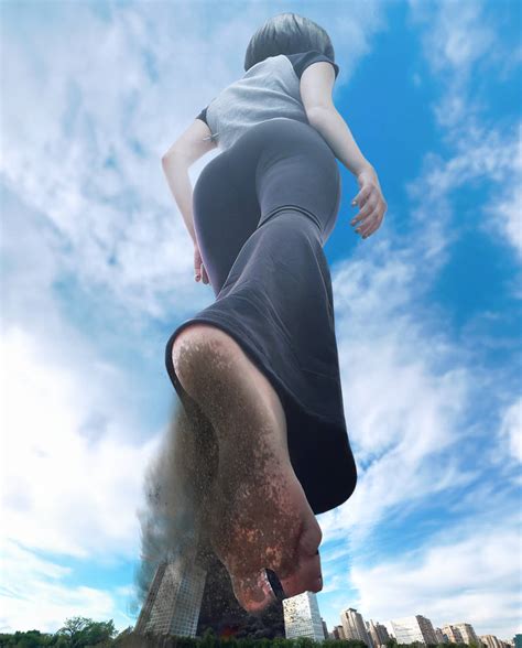 Giantess Susu New Year Stomp By Dochamps On Deviantart