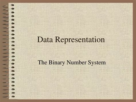 Ppt Understanding Binary Number System And Data Representation