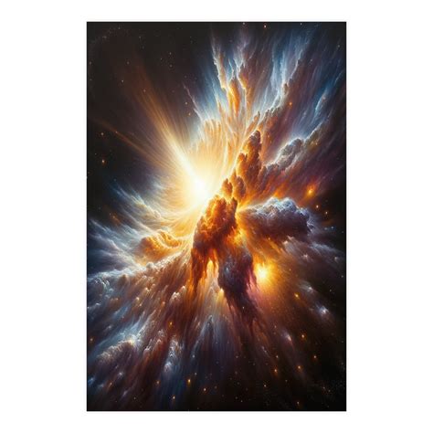 Supernova Poster T For Space Lovers Etsy