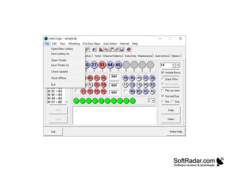 Download Lotto Logic Lottery Software For Windows 11 10 7 881 64