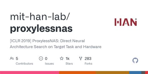 GitHub Mit Han Lab Proxylessnas ICLR ProxylessNAS Direct Neural Architecture Search
