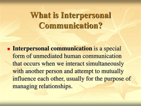 Ppt Understanding Interpersonal Communication Powerpoint Presentation Id 1295631