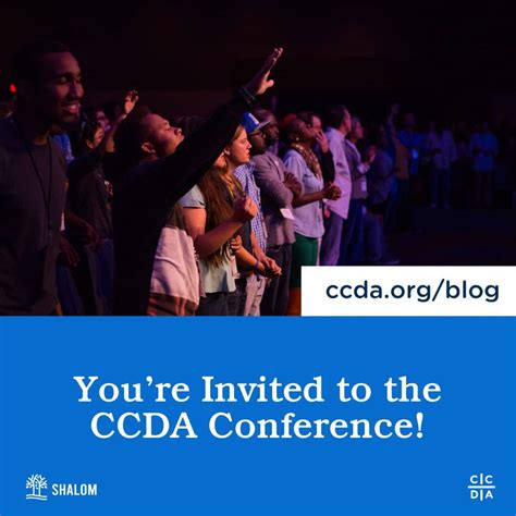 Youre Invited To The Ccda Conference Christian Community