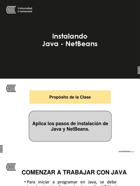 programacion ii semana2 sesion0 anexo instalando java netbeans pdf