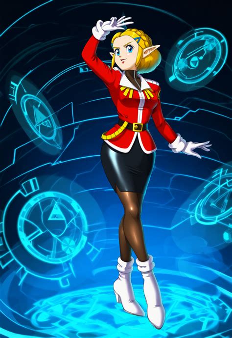 Zelda The Assistant To Dr Robotnik By Someone892 On Deviantart