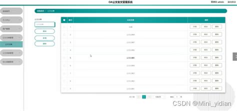 基于springbootvue的oa公文发文管理系统（源码文档部署讲解）文件管理系统vuespringboot Csdn博客