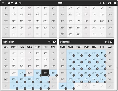 Calendarjs Javascript Event Calendar