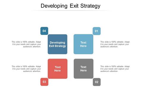 Developing Exit Strategy Ppt Powerpoint Presentation Visual Aids Files Cpb PowerPoint Slides