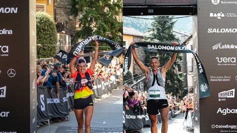 Salomon Ultra Pirineu 2024 Julie Roux Y Dmitry Mityaev Dominan Los 100
