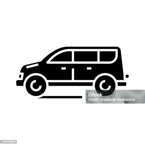 대형 자동차 블랙 아이콘 컨셉 일러스트레이션 벡터 플랫 심볼 글리프 기호 0명에 대한 스톡 벡터 아트 및 기타 이미지 0명