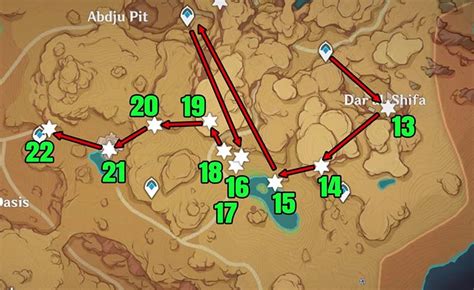 Semua Lokasi Dendroculus Di Sumeru Desert Genshin Impact V3 1 Masadi Id