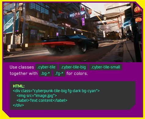 Create Stunning Cyberpunk 2077 Themed Webpages With Cyberpunkcss Css