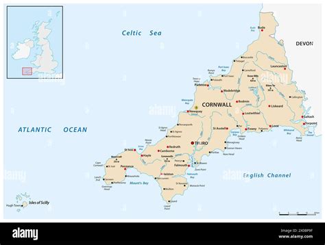 Cornwall Scotland Map Maps Of Cornwall Explore Cornwall