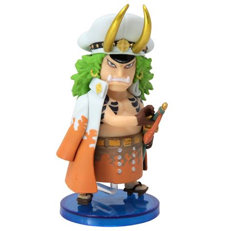 Banpresto One Piece World Collectable Figure WanoKuni Onigashima E Sasaki Green