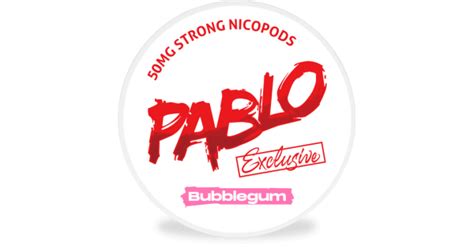 Pablo Exclusive Bubble Gum 50 Mg