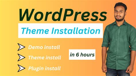 Install Wordpress And Setup Theme Import Demo By Soaib4365 Fiverr