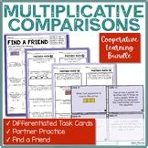 Multiplicative Comparisons Word Problems Multiplication Task Cards OA