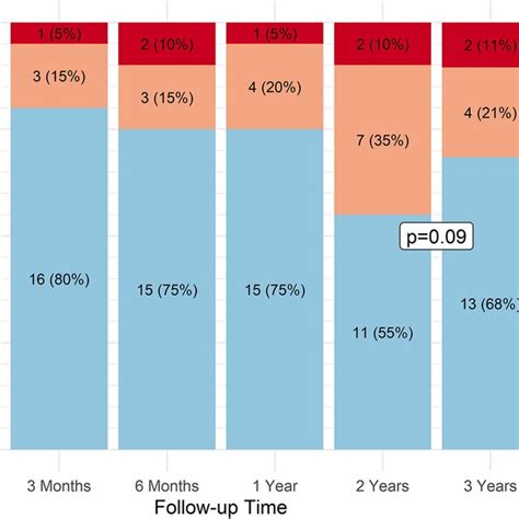 European Heart Rhythm Association Ehra Symptomatology Class Over Time