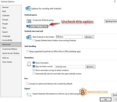 How To Move Outlook Navigation Toolbar From The Left Side To Bottom