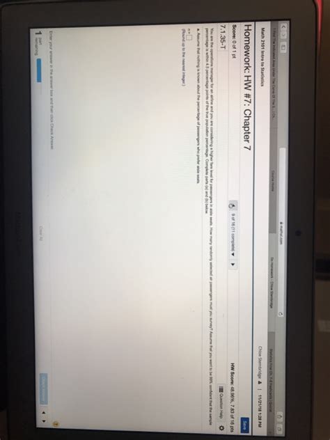 Solved Chloe Homework HW Chapter Hw Score Chegg Com