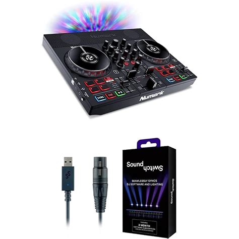 Mo Finance DJ Controller DMX Bundle Complete Dj Set With Mixer Audio Interface