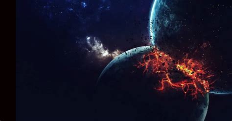 Panoramic Vision Of Heavenly Bodies Colliding Leighton Williams 444 Prophecy News