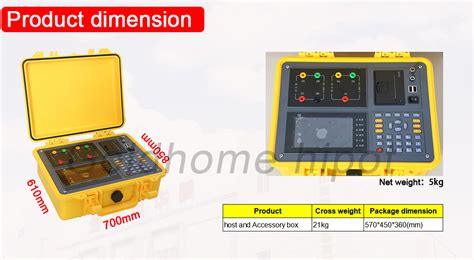 Electric Transformer Turn Ratio Meter Ttr Testing Equipment 3 Phase