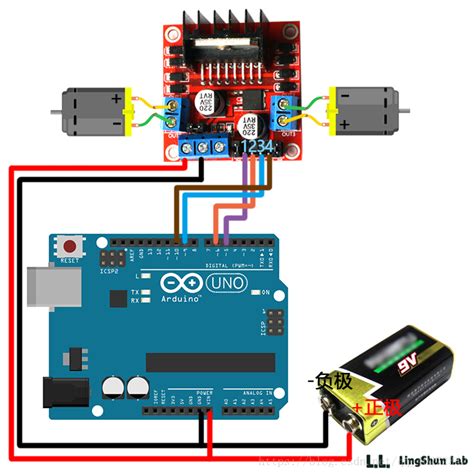 基于arduino的自动巡轨小车教程（一）电机篇adurino298 Csdn博客