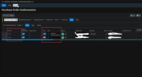 Purchase Authorization Notes IFS Community