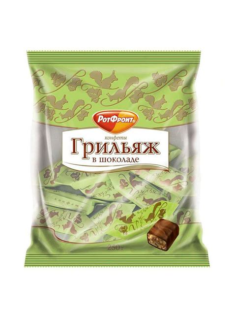 Конфеты «Грильяж в шоколаде Красный Октябрь