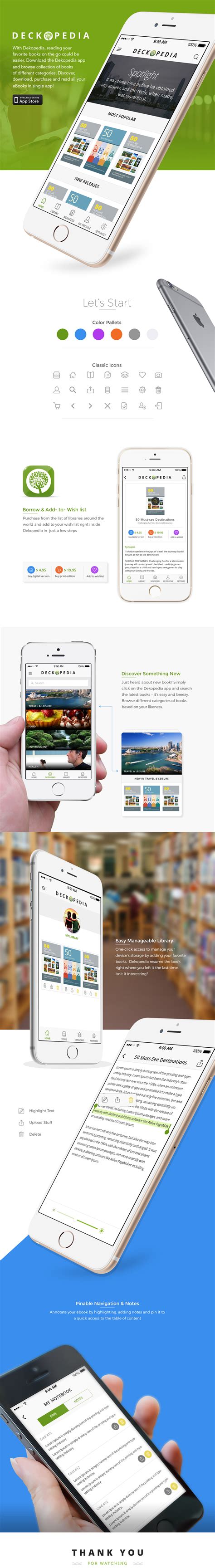EBook Store UI Of Mobile Reader App Behance