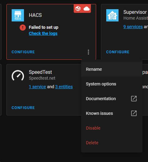 Hacs Integration Not Working · Issue 2550 · Hacsintegration · Github