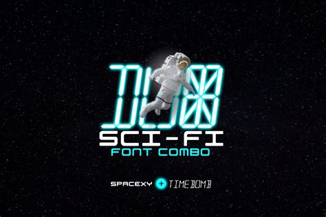 Sci Fi Font Collection Fonts ~ Creative Market