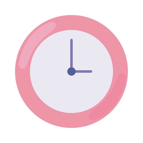 Timer Clock Icon Isolated White Background Vector Art At Vecteezy