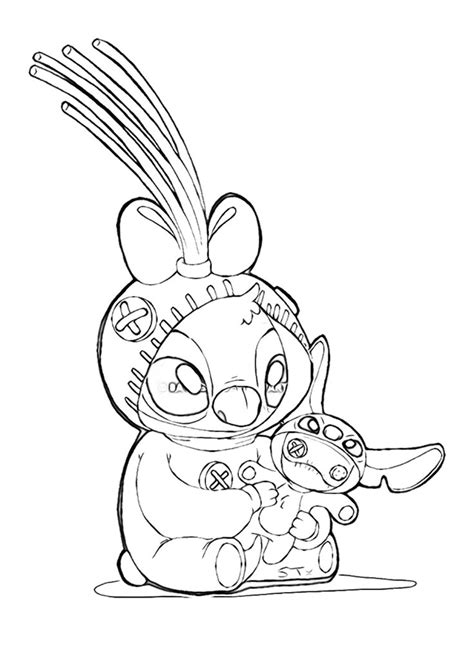 Scrump Lilo And Stitch Coloring