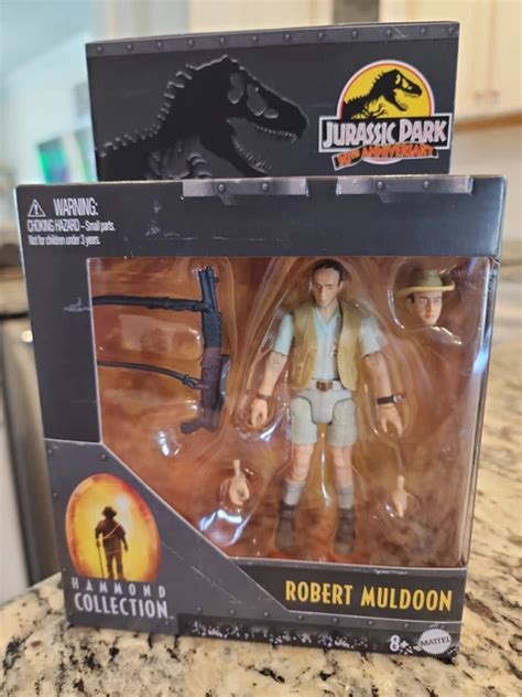 Mattel Jurassic Park 30th Anniversary Hammond Collection Robert Muldoon
