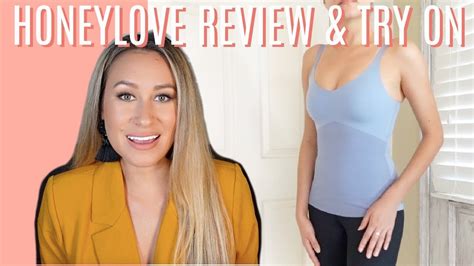 Honeylove Shape Wear Review Try On Before And After Youtube