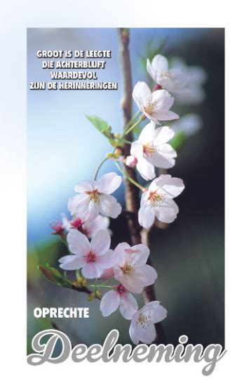 Met Oprechte Deelneming Kaart