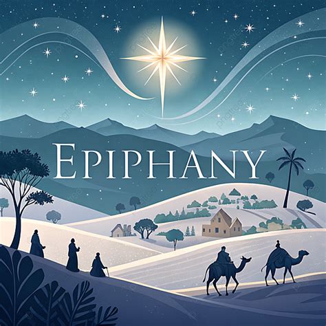 Epiphany Celebration Background Epiphany Night Background Background