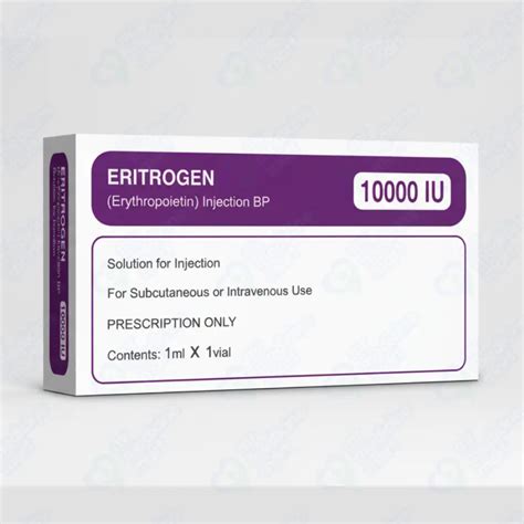 Eritrogen Inj 10000iu 1ml Vial Mr Medicine Mart