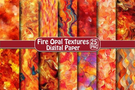 Fire Opal Textures Graphic By Dream Print · Creative Fabrica
