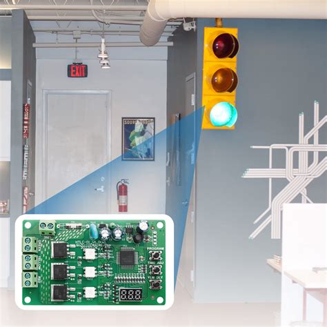 Traffic Light Control Circuit Single Phase Traffic Light Control