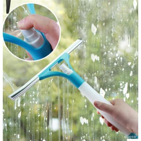 Rubber Grip Non Slip Hand Window Wiper Shower Squeegee Practical Soft