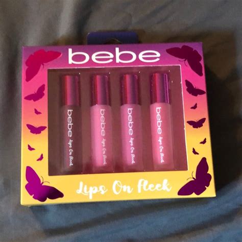Bebe Makeup Bebe 4pc Lips On Fleek Lip Set Poshmark