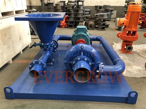 Jet Mud Mixer Mud Mixing Hopper Is Availble Linhai Evergrow