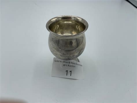 Lot Small Sterling Silver Chalice